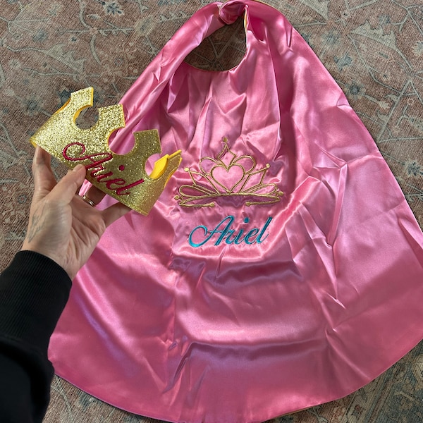 Kids King Cape and Crown Personalized / Prince Cape/custom Cape ...
