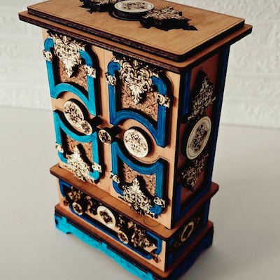 Monster Treasure Chest. 3mm, 1/8 Inch 3.175mm, 3.6mm, 4mm, 4.5mm, and ...