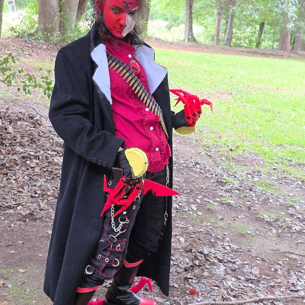Made to Order Custom Made Hand Made Hotel Blitzo Cosplay Shoes Boots ...