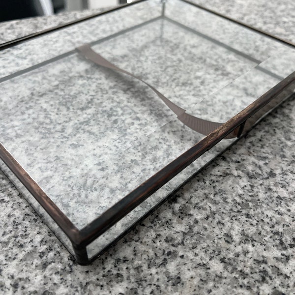 6x8 Box for Wedding Photos Glass Photobox Wedding Photo Box Gift ...