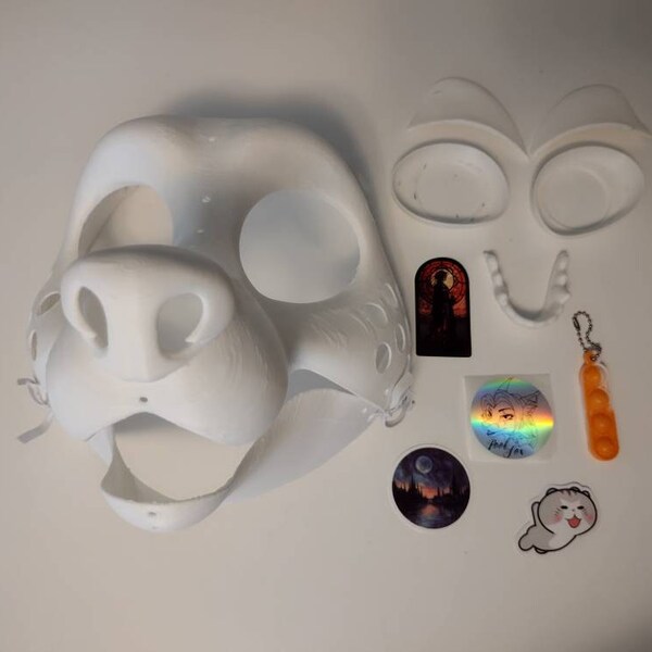 Cat Fursuit Head Blank - Etsy