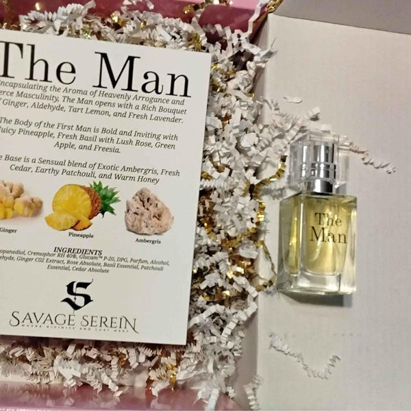 THE MAN Cologne | Adam | Hazbin Hotel | Helluva Boss | Fan Merch ...