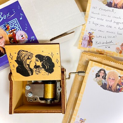 Labyrinth Music Box Hand-cranked Music Box Fantasy Music Box Mini ...