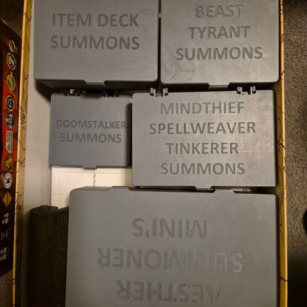 Frosthaven Board Game Organizer - the Compact and Convenient Storage ...