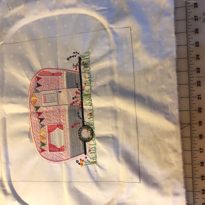 Motorhome RV Machine Sketch Embroidery Design Set, Embroidery Machine ...