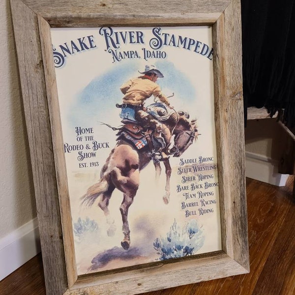 Reclaimed Wood Frame - 2.25 Inch Wide Rustic Cowboy Picture Frame - Etsy