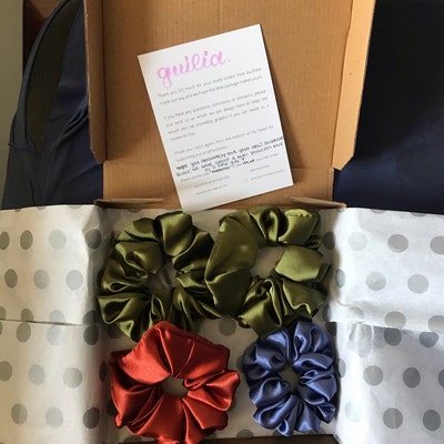 Make Your Own Silk Scrunchie Set Silk Scrunchy Pack - Etsy