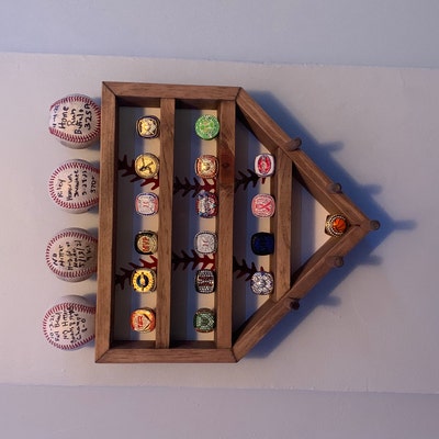 Baseball Ring Display mini - Etsy