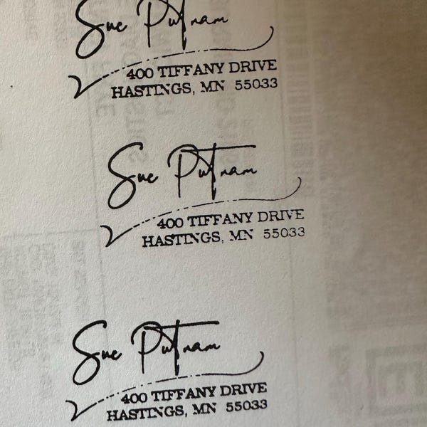Social Media Stamp | Instagram Stamp | Custom Social Packaging Stamp ...