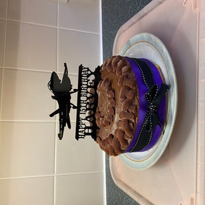 Personalised Acrylic Airforce Fighter Plane Birthday Cake Topper ...