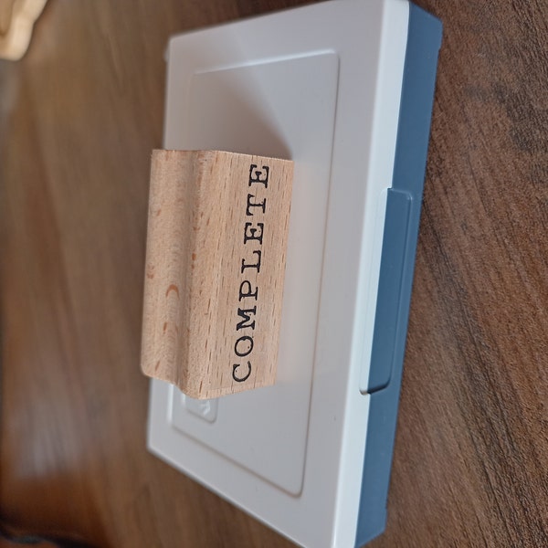 Stamp With Custom Text, Personalised 'free Wording' Rubber Stamp - Etsy UK