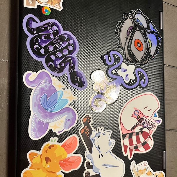Cute Ghost Waterproof Sticker Set! V3 - Etsy