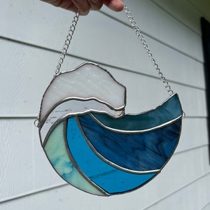 PATTERNS Ocean Wave Stained Glass Patterns Digital Download: Hobby ...