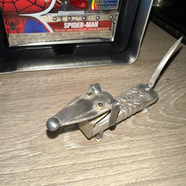 Spoon Octopus Silverware Small Sculpture Vintage Silver Fork and Spoon ...