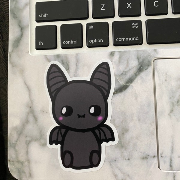 Cute Bat Vinyl Sticker, Laptop or Water Bottle Decal - Etsy