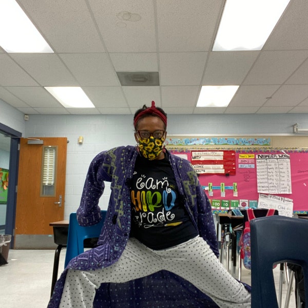 Vintage 60s Mod Bright Pink Matching Set With Pink Polka Dot Beading ...