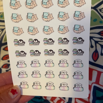 Kawaii Nope Stickers Cute Kawaii Planner Stickers College Planner ...