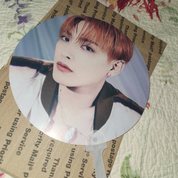 Ateez "golden HOUR : Part.1" Non-transparent Fan / Picket / Image ...