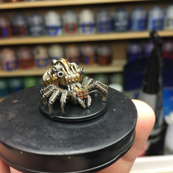 Clockwork Spider - Wargaming Miniatures Monster Rocket Pig Games - Etsy