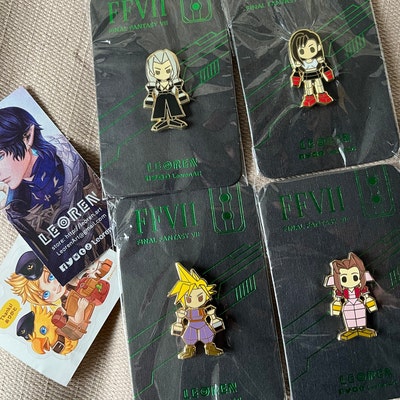 Final Fantasy VII Remake / FF7R Polygon Hard Enamel Pin - Etsy