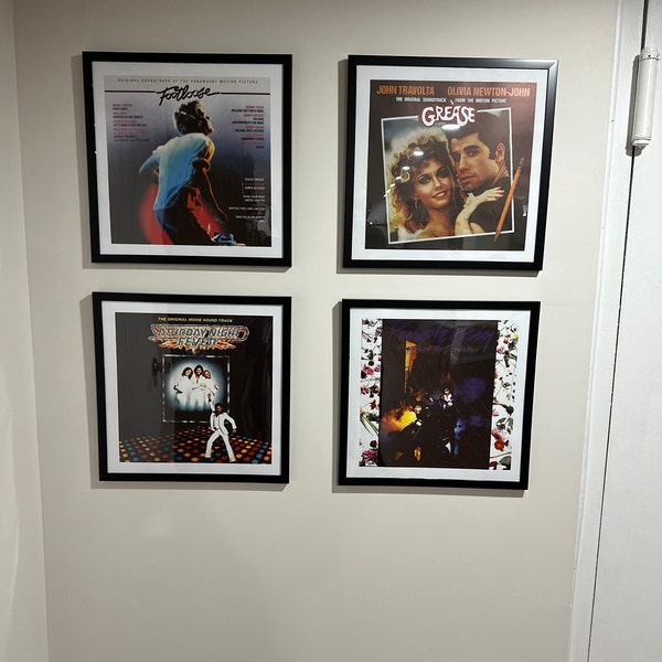 Custom Album Cover Set of 3 | Album Cover Wall Art | Graduation Poster ...