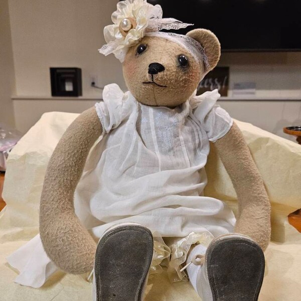 Primitive Deer Epattern Pattern Christmas Doll Reindeer Instant ...