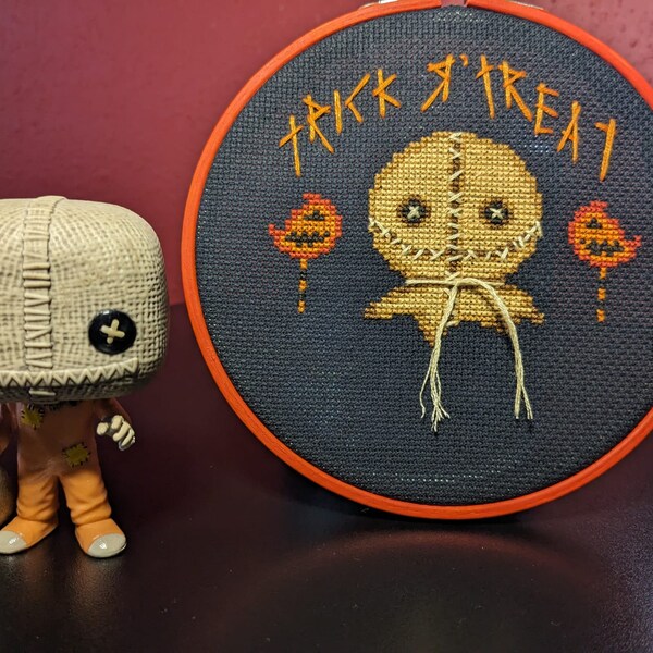 Trick or Treat Samuel - Halloween - Cross Stitch Pattern - Horror ...