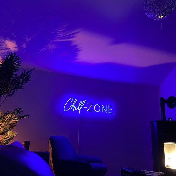 Create the Perfect Chill Ambiance With Personalized Neon Signs: Chill ...