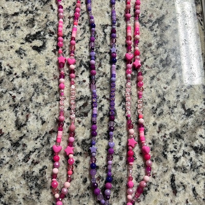 Iridescent Stars Beaded Teacher Lanyard - Etsy