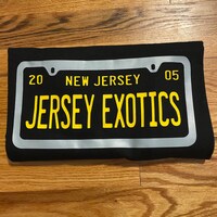 Personalized License Plate T-shirt With Your Custom Text Available in ...
