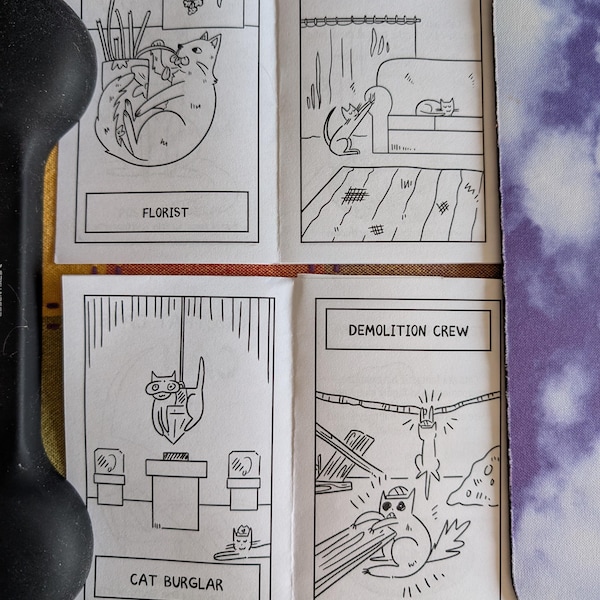 How to Make a Mini Comic | Zine | DIY Project | Easy Craft | Comic ...