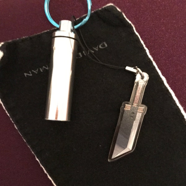 Video Game Sword Clear Acrylic Charm | Phone Charm, Video Game Charm ...