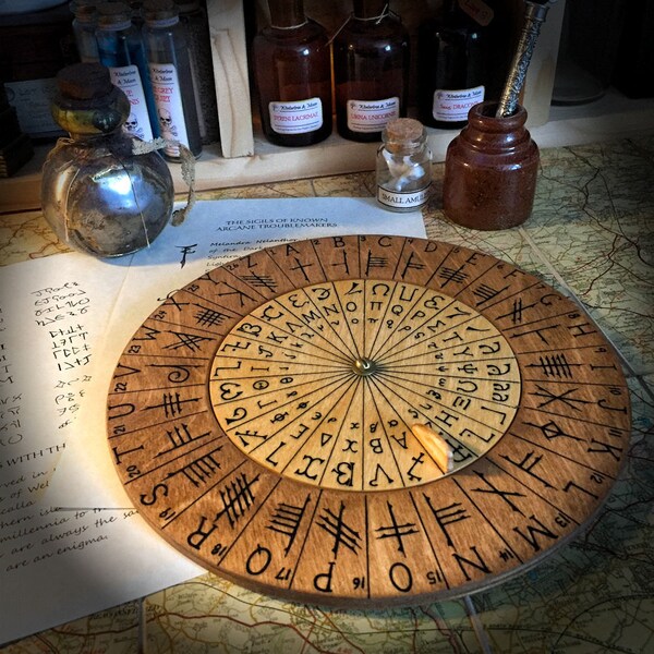 Cypher Wheel, Cipher Wheel, Ogham Enochian Koine Gree Secret Codes ...