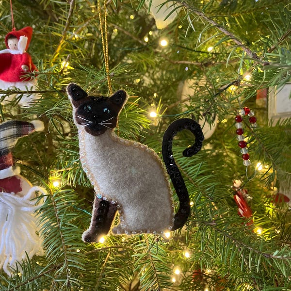 Made to Order Chrismon Christmas Ornaments Hand Made Set of White and ...