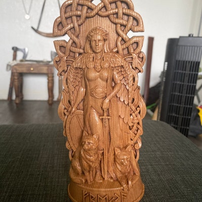 Freya, Freyja Statue God Viking Pagan Paganism God Altar Sculpture - Etsy