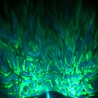 Psychedelic Lamp LED Mood Light Projector Trippy Glass Paint Projection ...