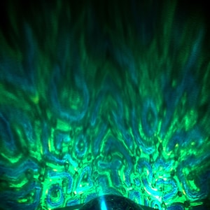 Psychedelic Lamp LED Mood Light Projector Trippy Glass Paint Projection ...