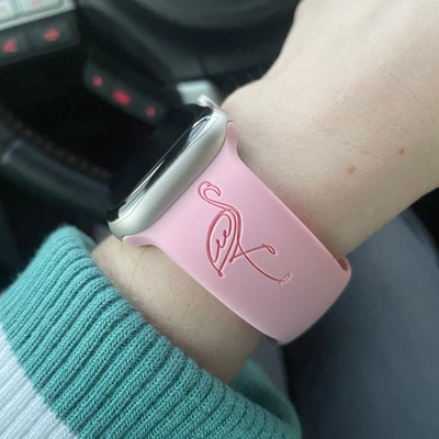 Pink Flamingo Watch Band 38mm 40mm 41mm 42mm 44mm 45mm S/M M/L Series 1 ...