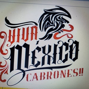 Mexican Chingón Svg Mexican Chingon Svg Sangre Azteca - Etsy