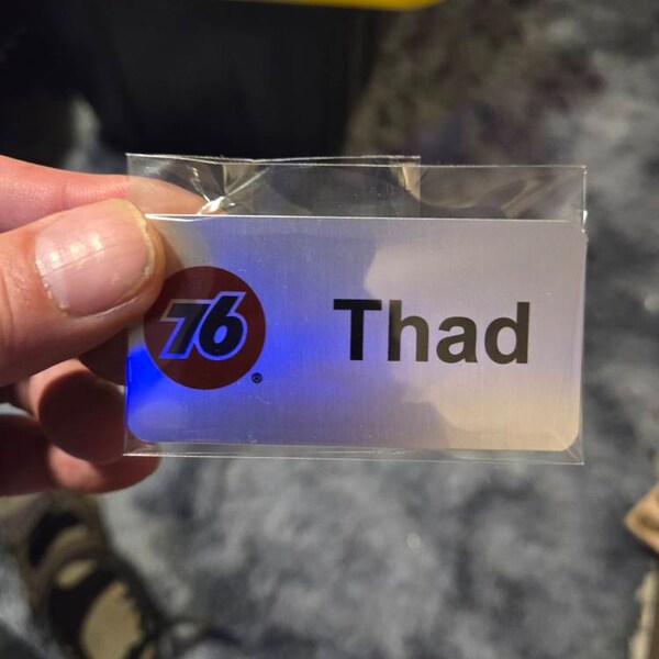1 X 3 Chipotle Employee Name Badge - Etsy