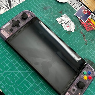 New Custom Nintendo Switch White D-pad Joy-con Controller - Etsy