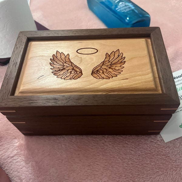 Personalized Whitewashed Oak Wood Memory Box, Extra Large Keepsake Box ...
