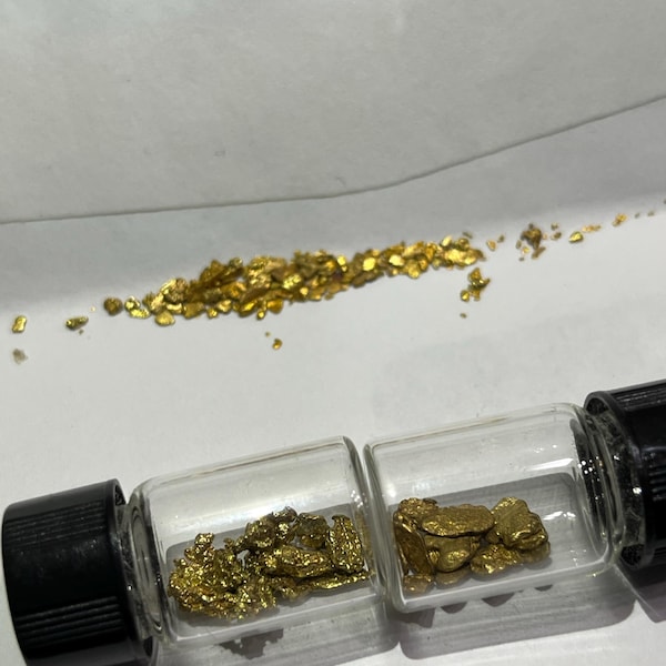 ALASKAN GOLD NUGGET| Natural Gold Nugget| Authentic Alaska Natural Gold ...