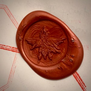 Vampire Wax Seal Stamp /strahd Zadrovich Family Crest Wax Seal | Etsy