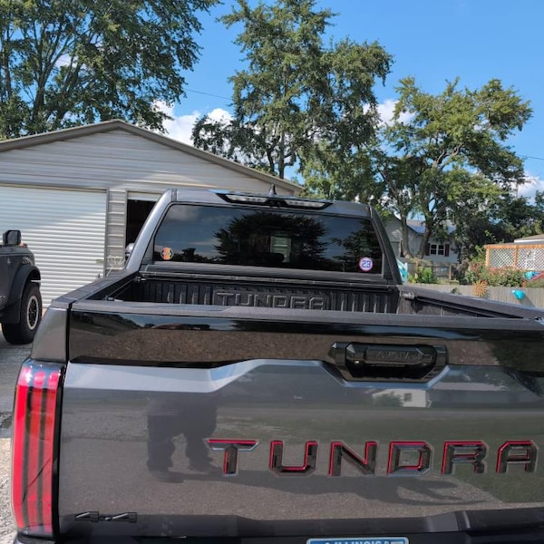 5PC Matte Black Door Rear TAHOE LT OVERLAY Emblems Letters 2007-2020 ...