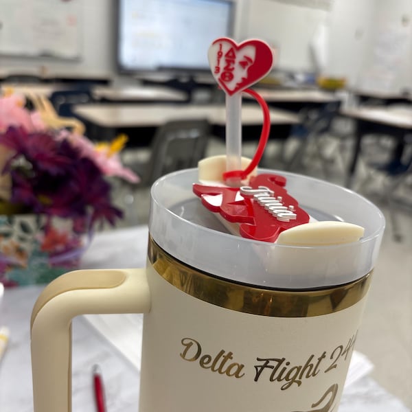 Delta Sigma Theta Straw Cover Stanley , Stanley Straw Cover, Stanley ...