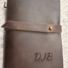 Personalized Refillable Leather Notebook, A6 A5 Leather Notepad, Daily ...