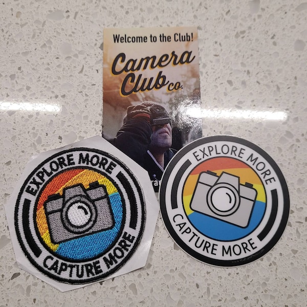 Explore More - Camera - Photography Sticker, Hydro Flask Sticker ...