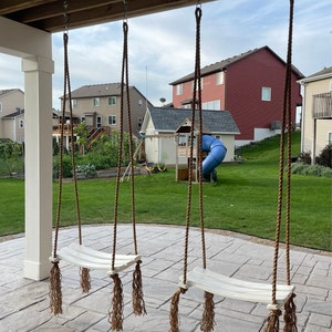 Wildflower Wine Barrel Rope Swing - Etsy