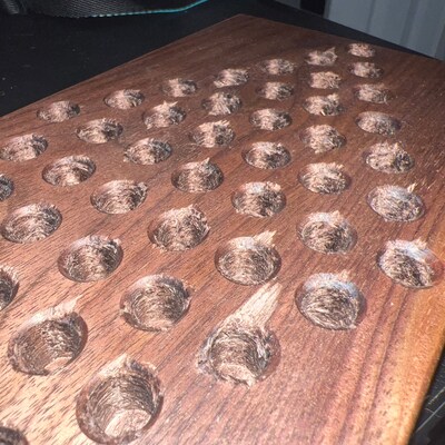 Cross Peg Solitaire Handmade Wooden Brain Teaser Cracker Barrel Game ...